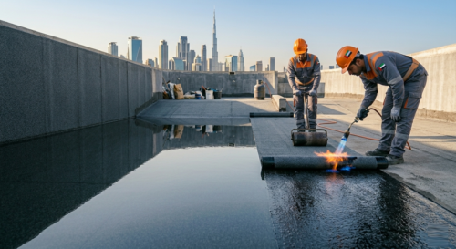 Torch Membrane Waterproofing in Dubai - Expert Applicators